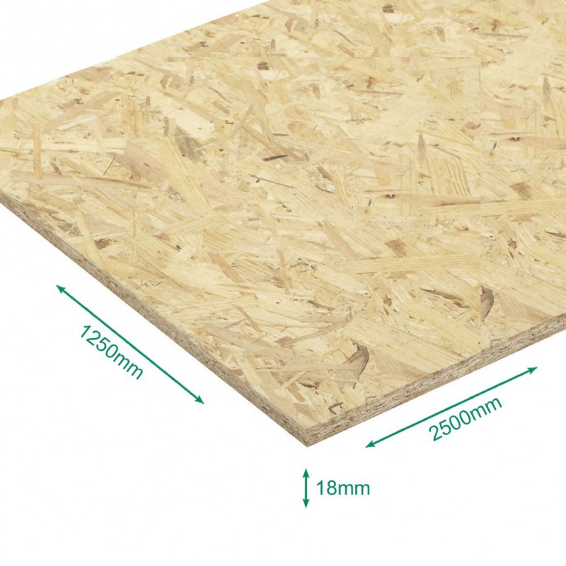 Panneau OSB"3" 2500 x 1250 x 18 mm.