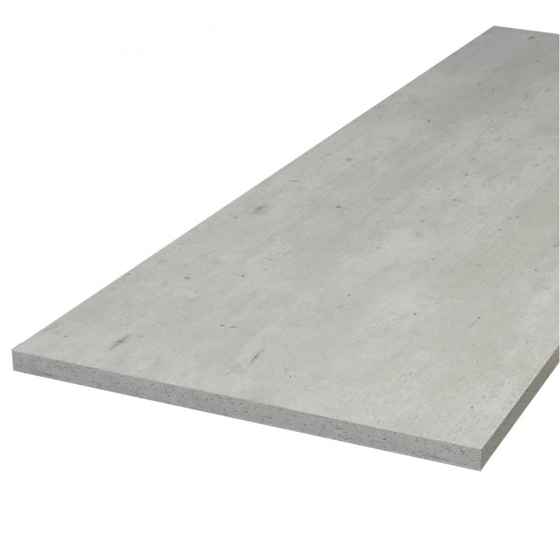 Tablette mélaminé Granulo 2500 x 600 x 18 mm